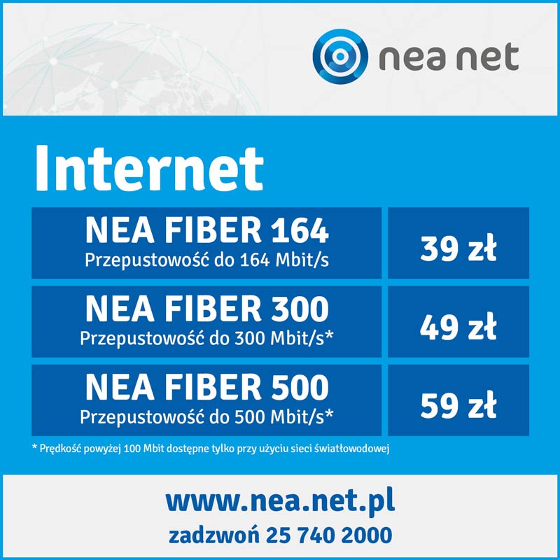 Internet światłowodowy – Nea.net.pl – Siedlce